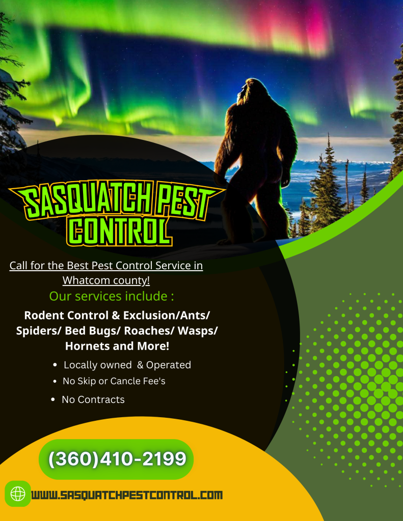 Sumas Washington Service Area | Sasquatch Pest Control